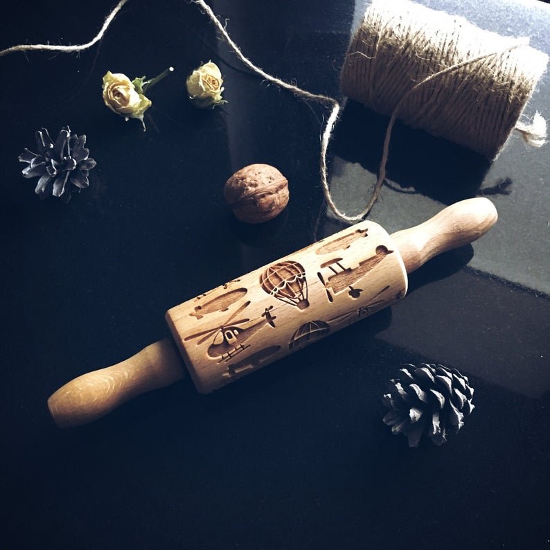 Air Theme Kids Embossed Rolling Pin – Pastrymade