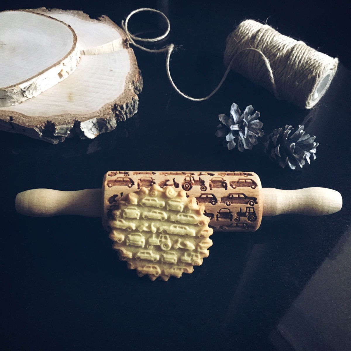 Cars Kids Embossed Rolling Pin – Pastrymade