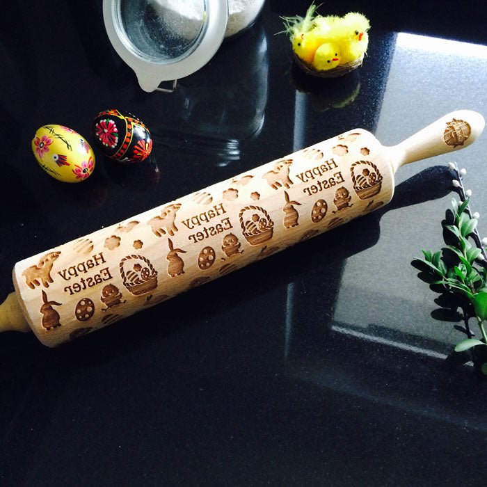 Easter Day Embossed Rolling Pin – Pastrymade