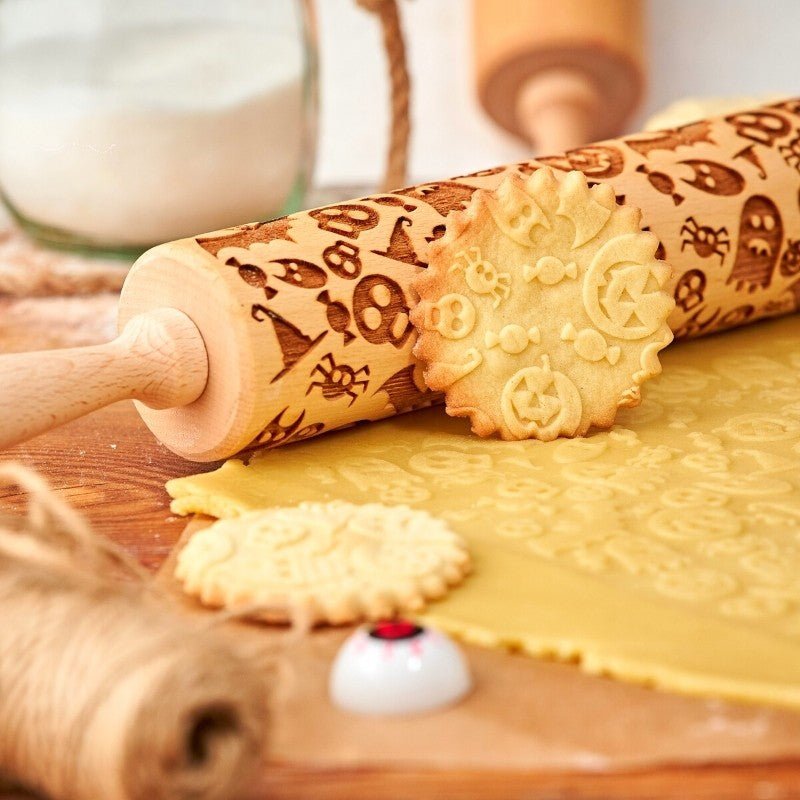 Phantom Embossed Rolling Pin – Pastrymade